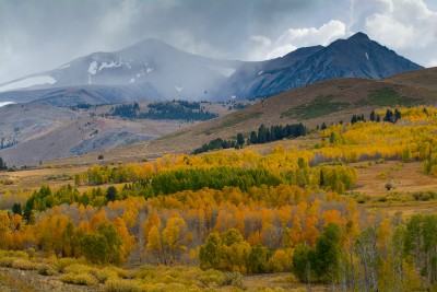 Storm on Conway Summit, Autumn - Betty Sederquist Photography